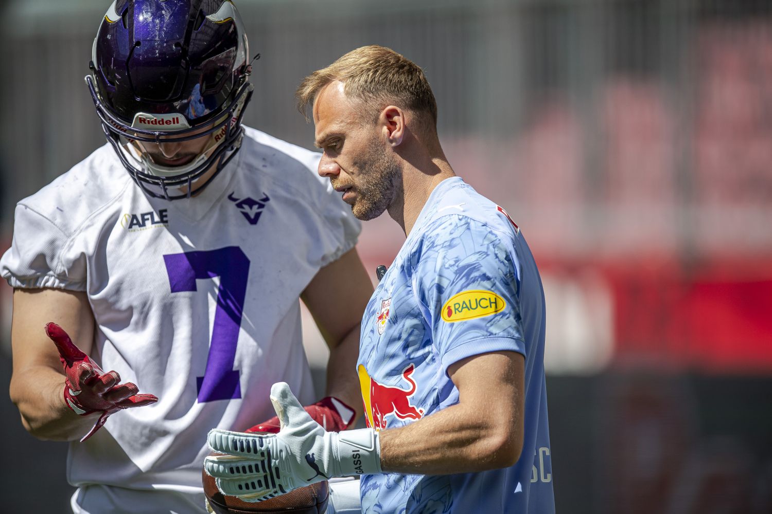 No matter the ball, they catch it all! - VIENNA VIKINGS